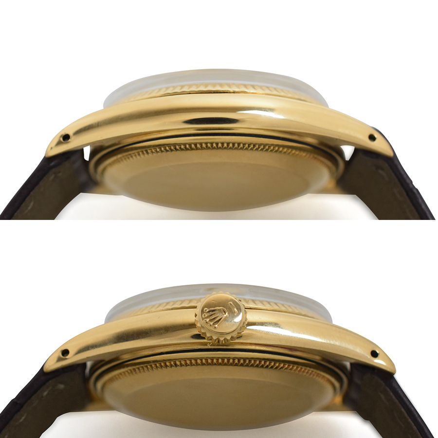 ブランド時計＆ジュエリー 買取販売 リベロ / ROLEX ロレックス パーペチュアルデイト Ref.6537 1958年製 K18YG ...